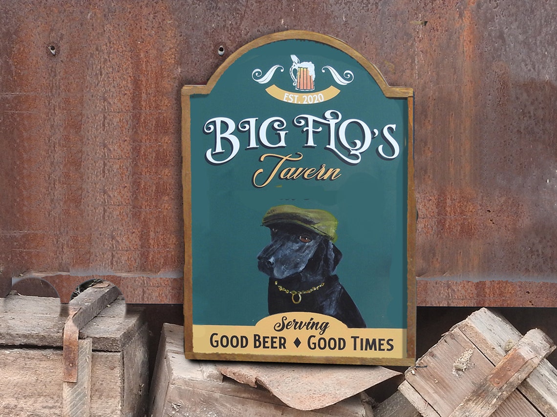 Big Personalised Bar Sign Custom Pub Sign English Pub Sign - Etsy UK