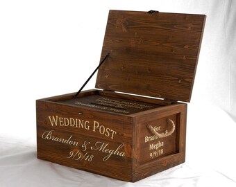 Rustic Wedding Box | Etsy