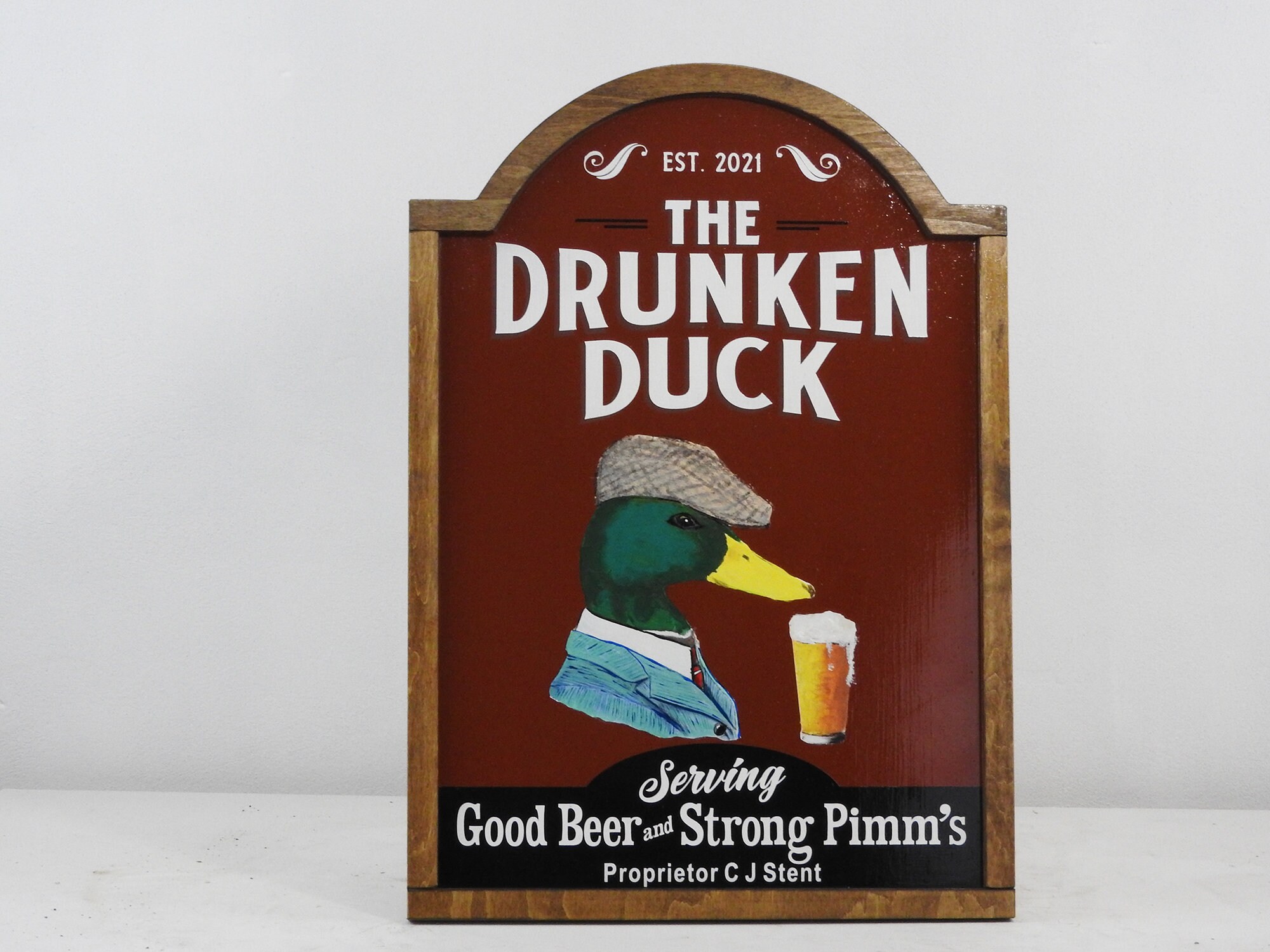 Big Personalised Bar Sign Custom Pub Sign English Pub Sign - Etsy UK