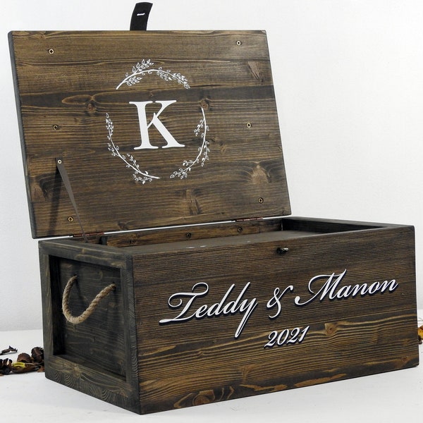Wedding Card Box With Lock - Etsy