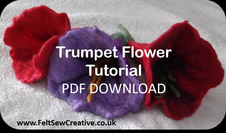 Wet Felting Tutorial - How to Make Felt Flowers - Make Flowers ...