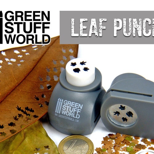 Miniature Leaf Punch GREY Leave Maker Perfect Leaves for - Etsy
