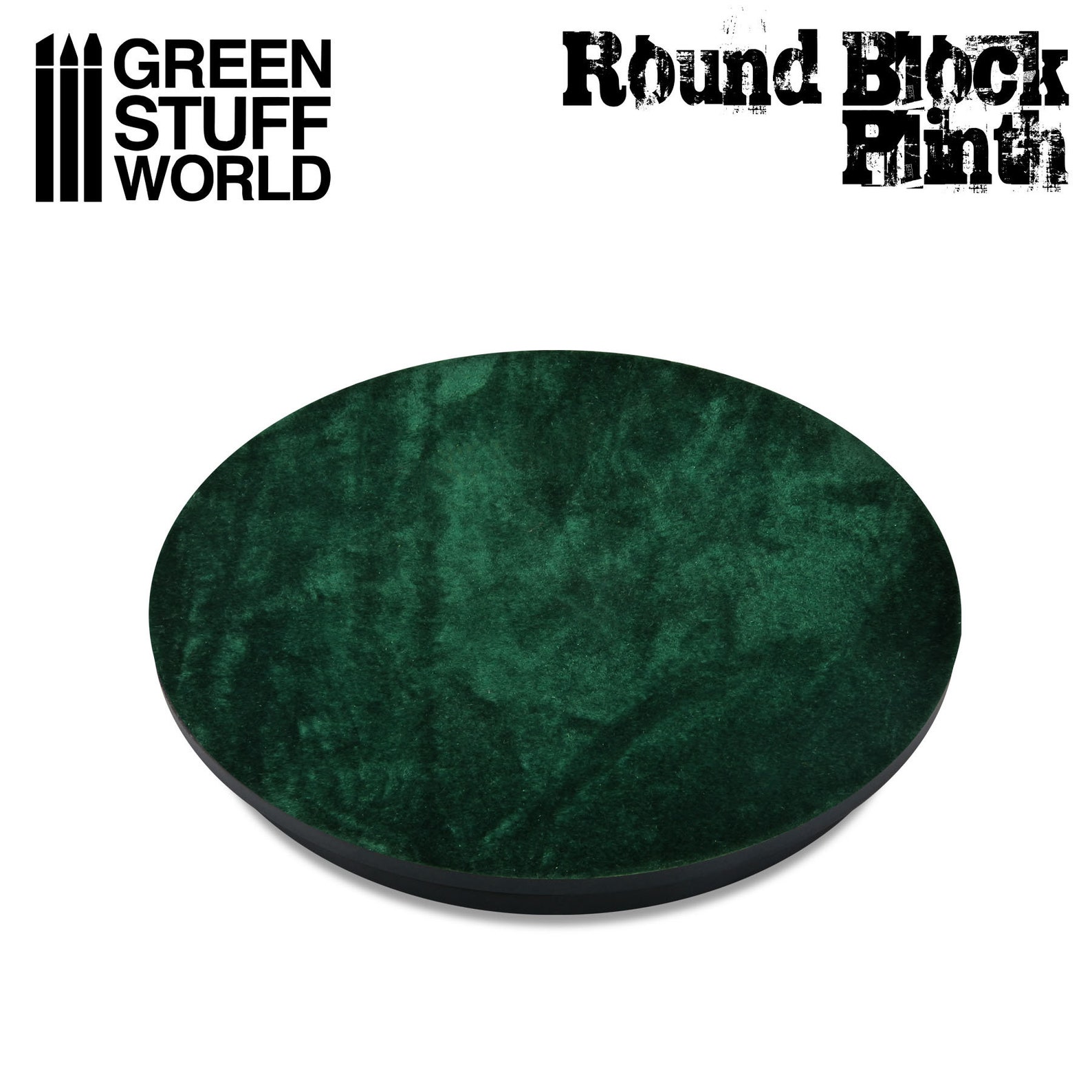 Round Top Display Plinth 8cm - Base Figures Miniatures Scenery ...