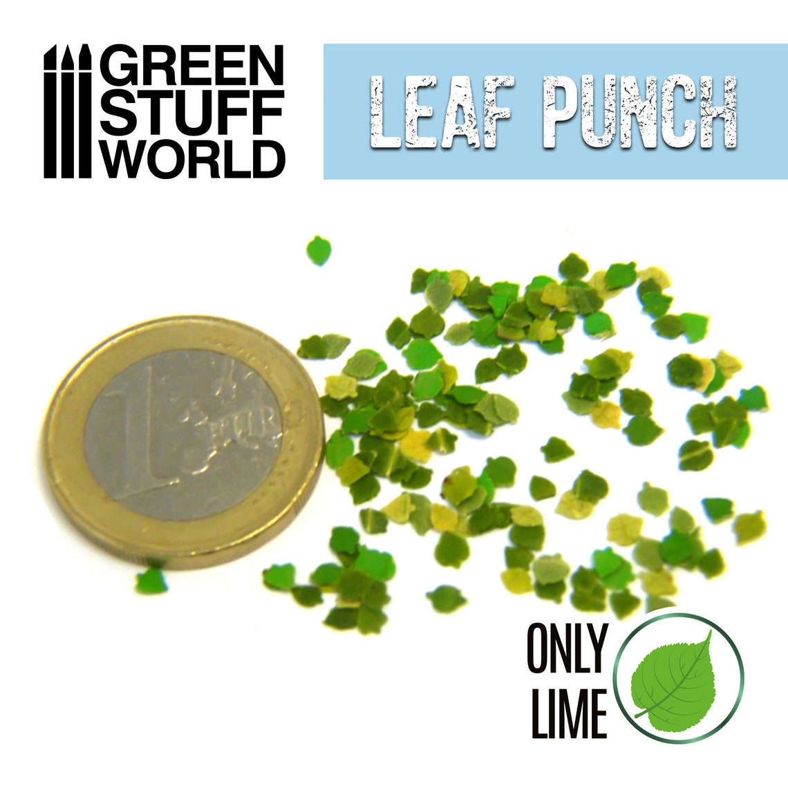 Miniature Leaf Punch LIGHT BLUE - Leave Maker Perfect Leaves for Your ...