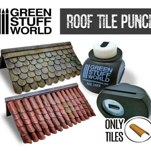 Miniature Roof TILE Punch DARK GREY Dioramas Scenery Models - Etsy Canada
