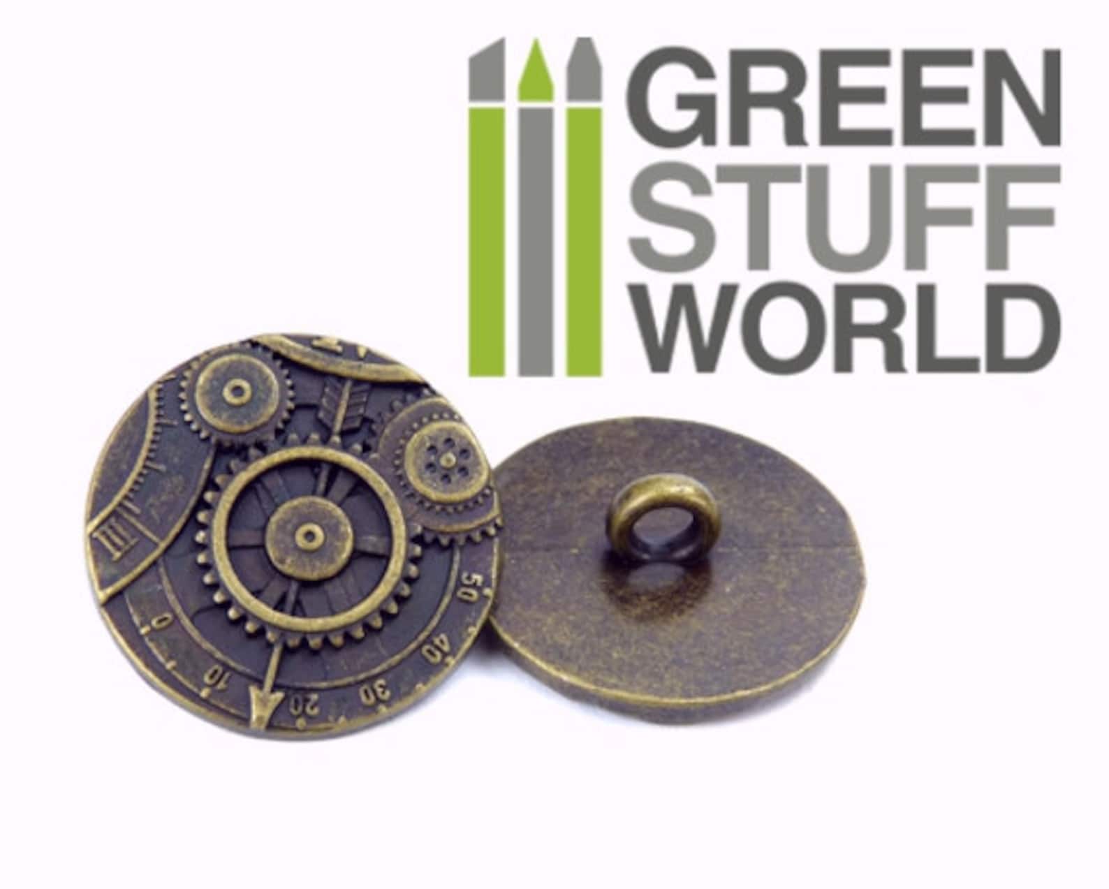 8x Steampunk Buttons GEARS MECHANISM Bronze 7/8 - Etsy