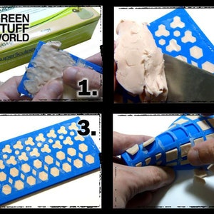 Pack X2 PAVING STONES Textured Stamp Silicone Mold - for Food and ...