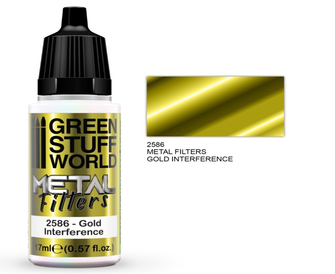 Metal Filters - Gold Interference - Paint Effect Hobby Brush Airbrush ...