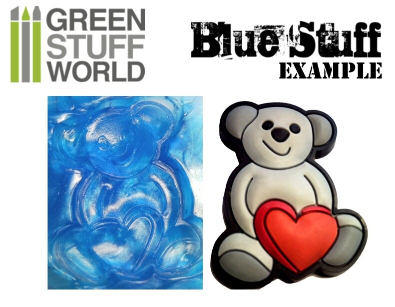 Blue Stuff 8 Bars Make Instant Moulds With Water - Etsy