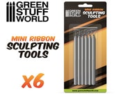 Miniature Ribbon Sculpting Tool Set 6 Pcs Wire Tools - Etsy
