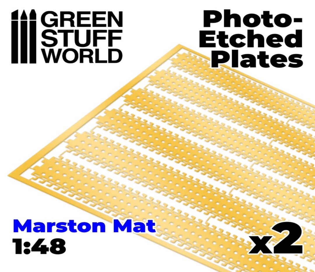 Photo Etched MARSTON MATS 1/48 Wargames Miniatures Compatible With ...