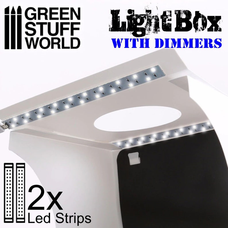 LIGHTBOX STUDIO - Photography Portable Light Box Compact USB Led Lights ...