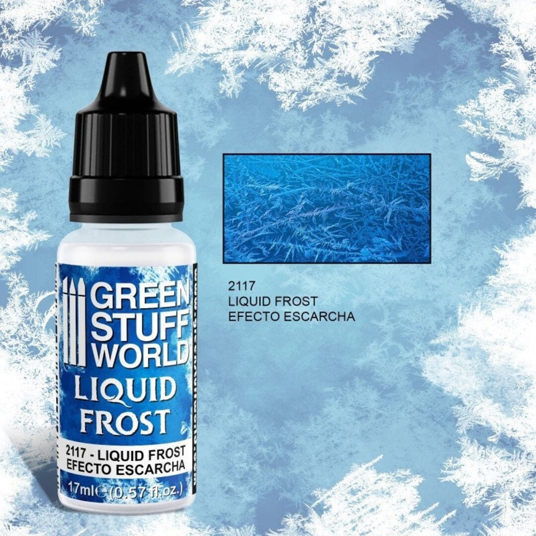 Liquid Frost - Frozen Effect - Snow Water Effect Liquid Crystal Frost ...