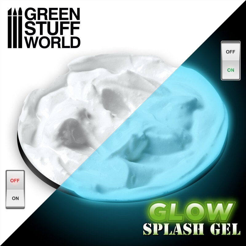 Splash Gel - Spectral Blue - Paste Texture Imitation Effect Hobby ...