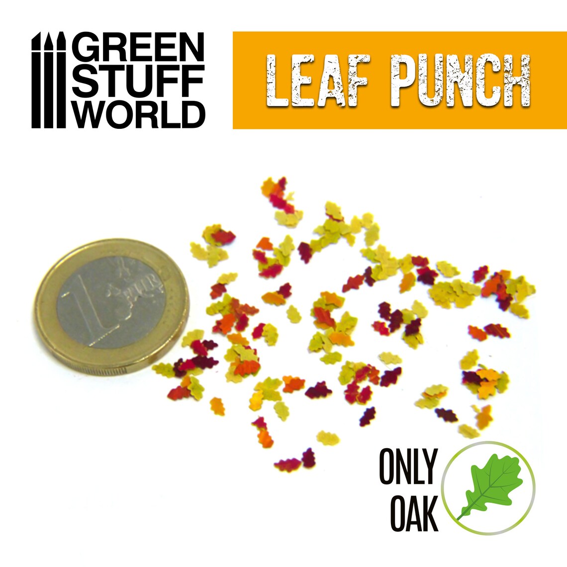 Miniature Leaf Punch ORANGE Leave Maker Perfect Leaves for - Etsy