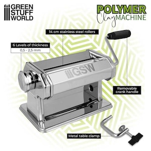 Polymer Clay Machine - Modeling Craft Tool - Clay Machine Compatible ...