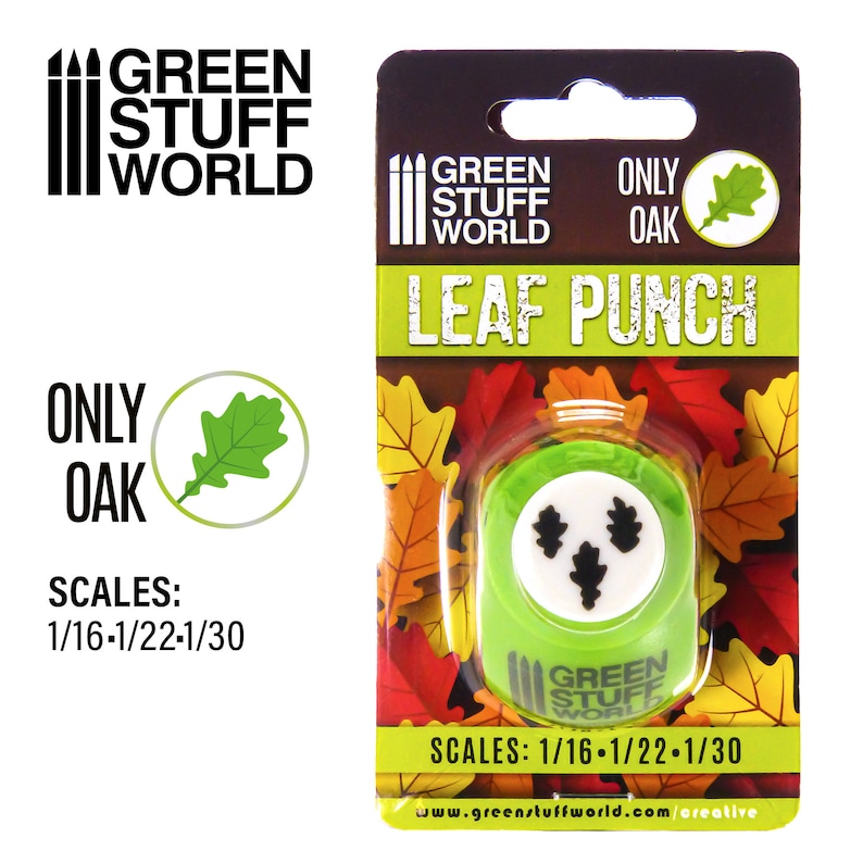 Miniature Leaf Punch LIGHT GREEN - Leave Maker Perfect Leaves for Your ...