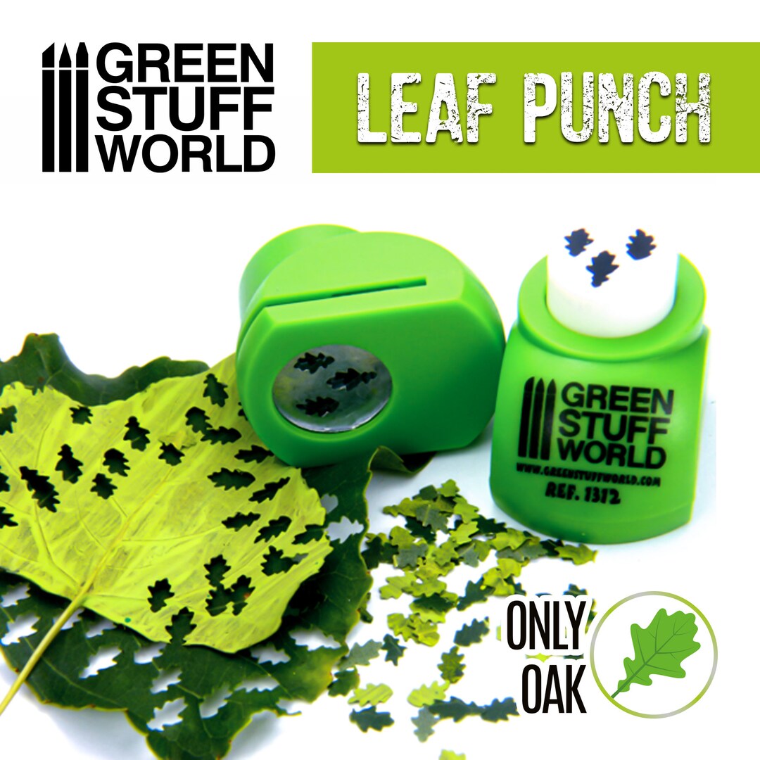 Miniature Leaf Punch LIGHT GREEN - Leave Maker Perfect Leaves for Your ...