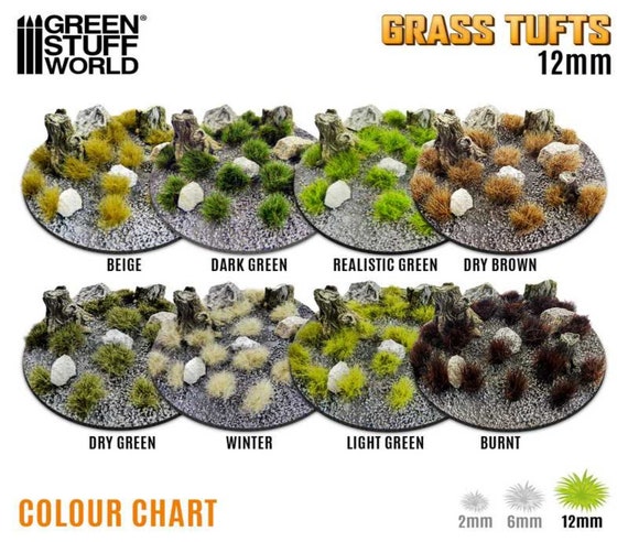Light Green Model Grass Woodland Scenics 12mm Light Green - Model ...