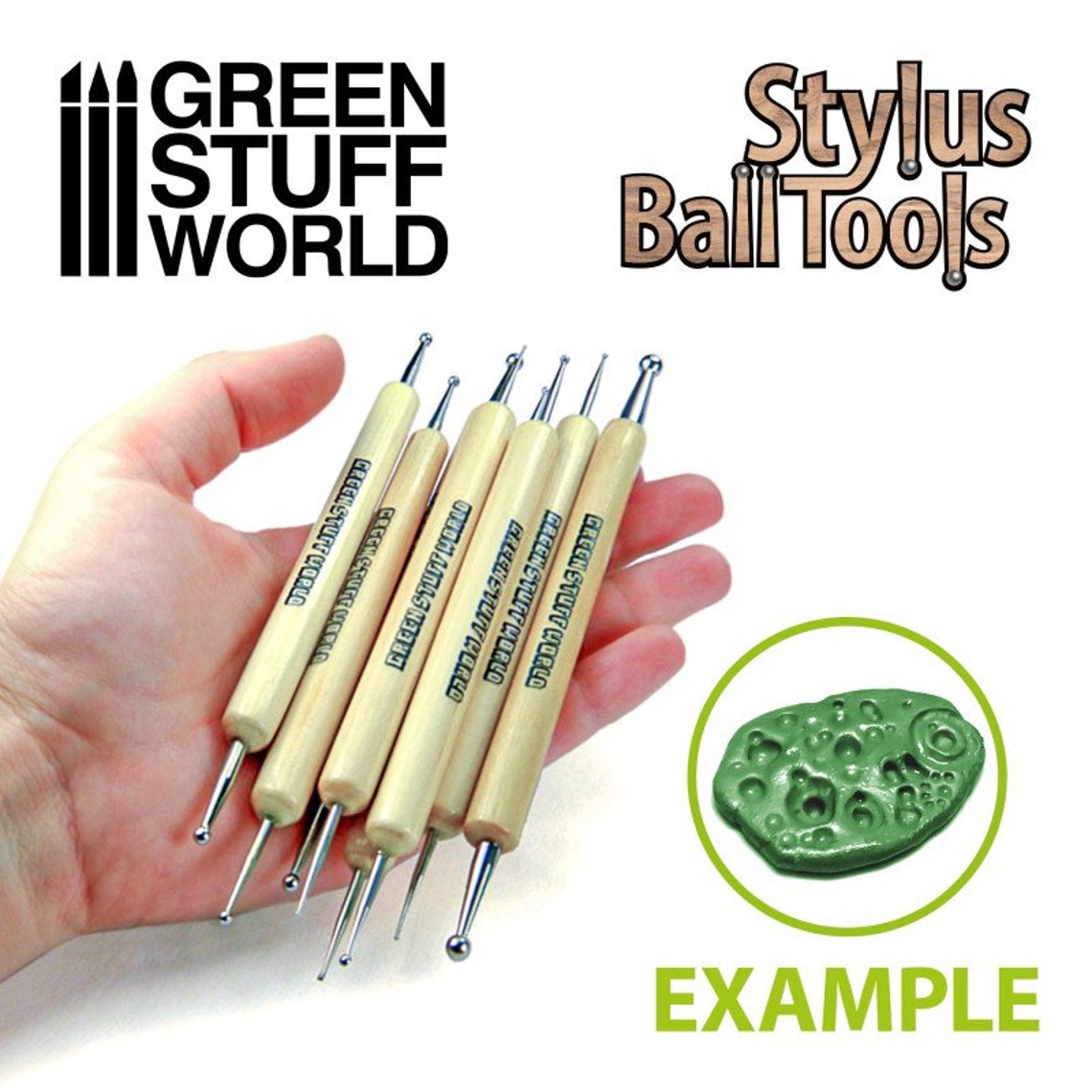 Professional Metal BALL STYLUS Tool 8pcs Sculpting - Etsy