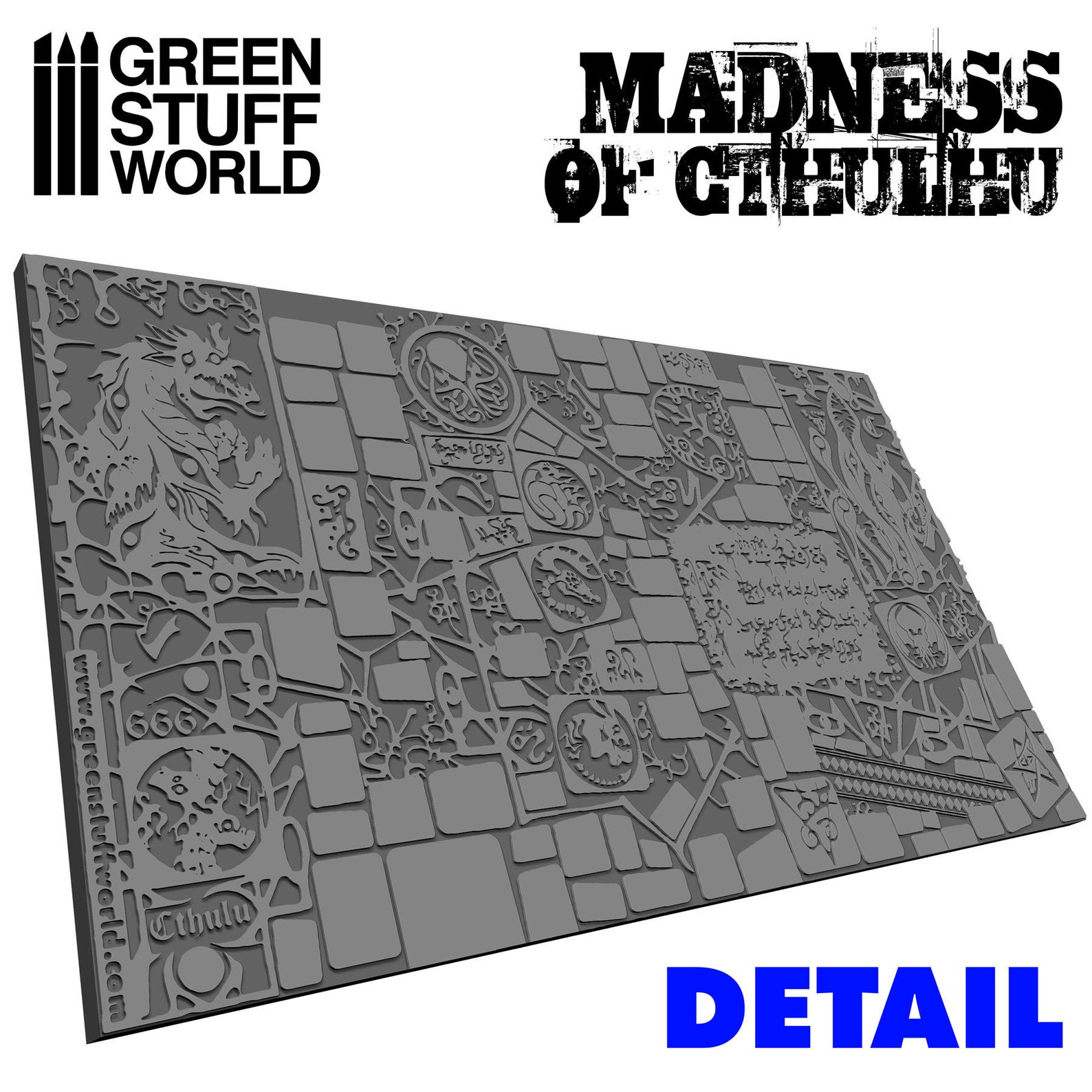 Rolling Pin - MADNESS OF CTHULHU Texture - Create Your Textured Bases ...