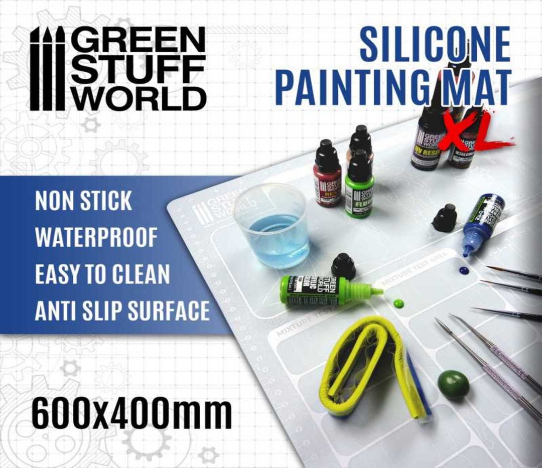 Silicone Painting Mat 600x400mm- Dioramas Scenery Compatibel With ...