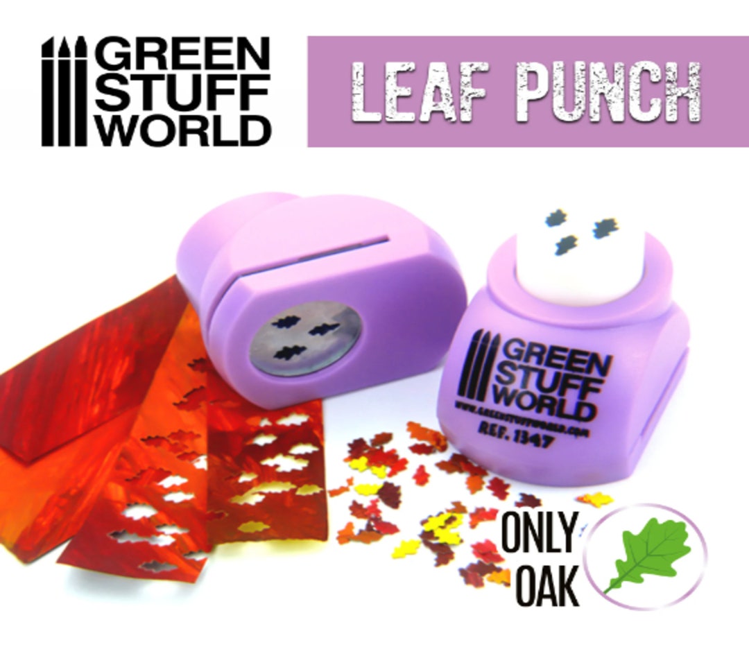 Miniature LEAF PUNCH Light Purple - Leave Maker Dioramas Scenery Models ...