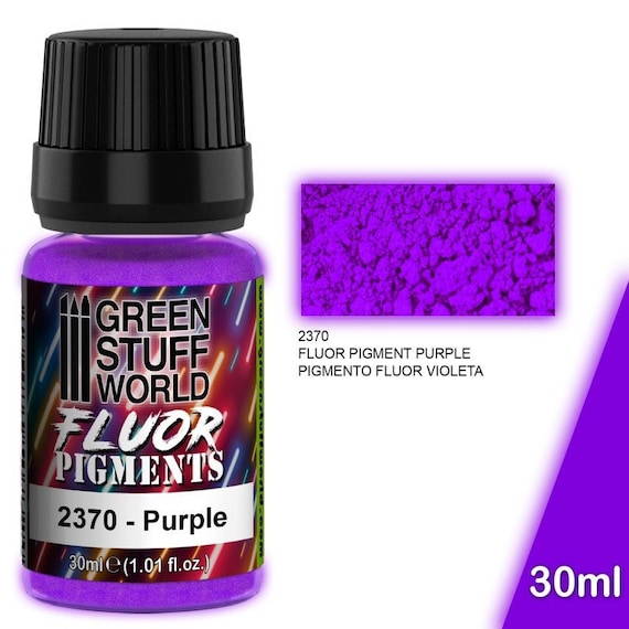 Pigment FLUOR PURPLE Paint Effect Hobby Miniatures Warhammer - Etsy