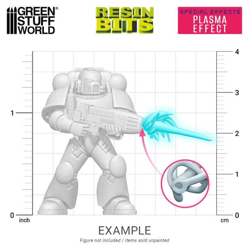3D Printed Set: Plasma Effect - Marine Infinity Space Wargames ...