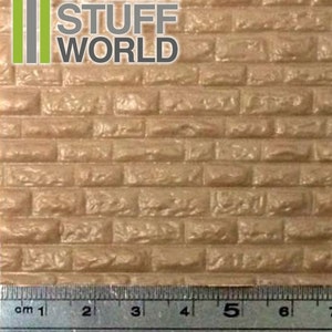 ABS Embossed Plasticard ROUGH ROCK Wall Dressed Stones - Etsy