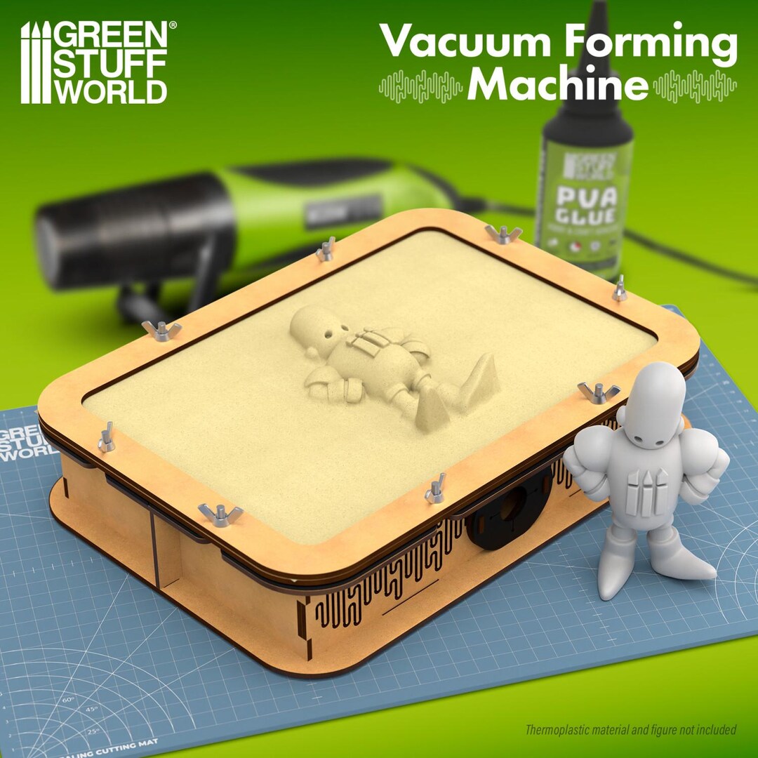 Vacuum Forming Machine A4 - Vacuum Former for Thermoforming Plastics ...