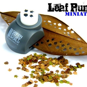 Miniature Leaf Punch GREY Leave maker perfect leaves for | Etsy