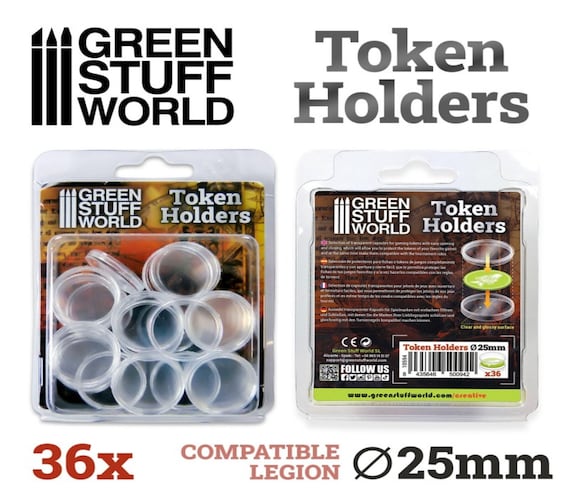 Token Holders 25mm RPG Table Games Hobby Token Bases - Etsy