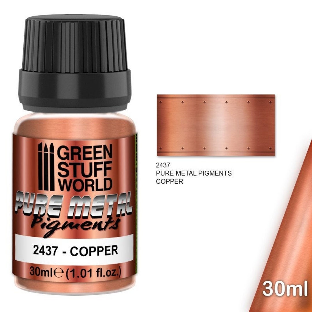 Pure Metal Pigments COPPER - Paint Effect Hobby Miniatures Compatible ...