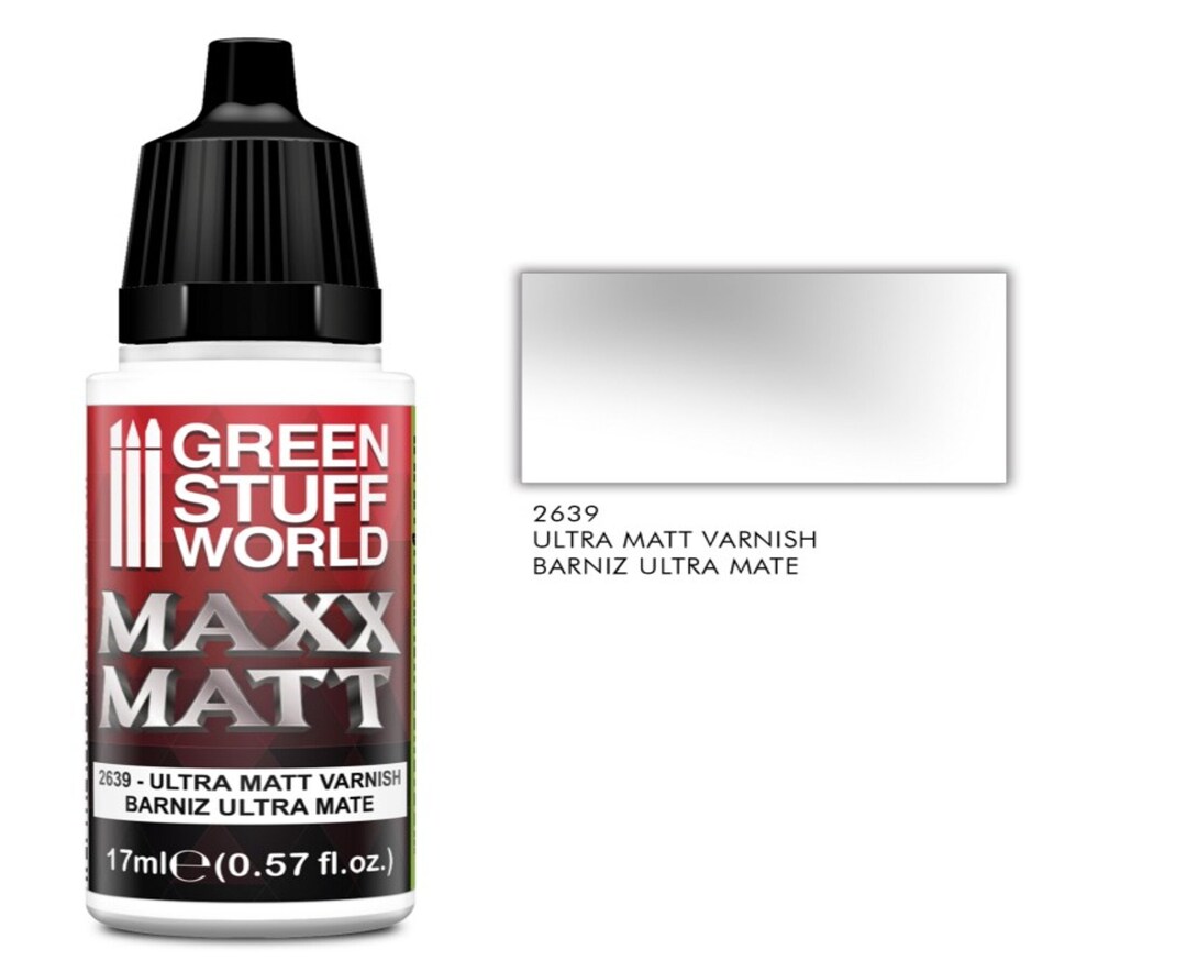 Maxx Matt Varnish - Ultramate - Matt Paint for Paintbrush Airbrush ...