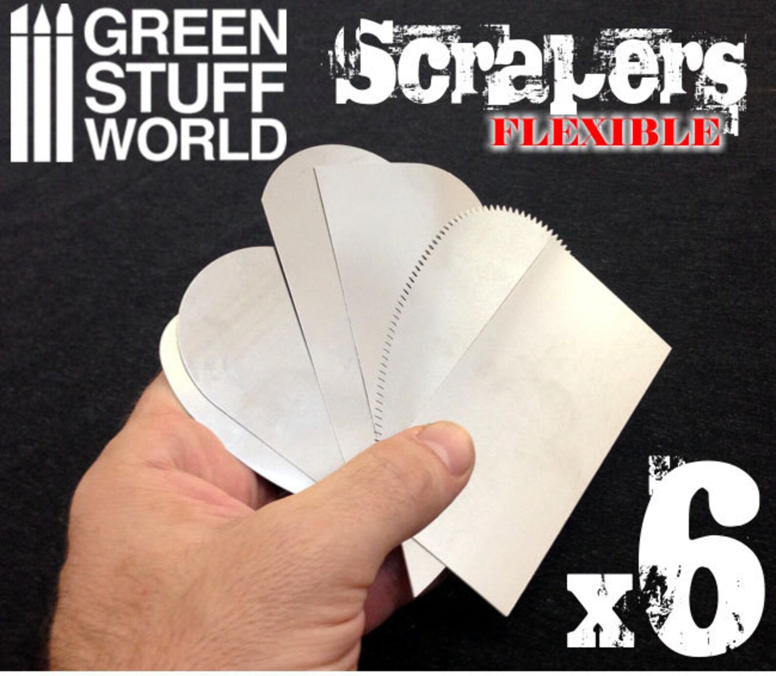 Flexible Steel SCRAPERS Clay Tool Cutting Cutter Graver | Etsy