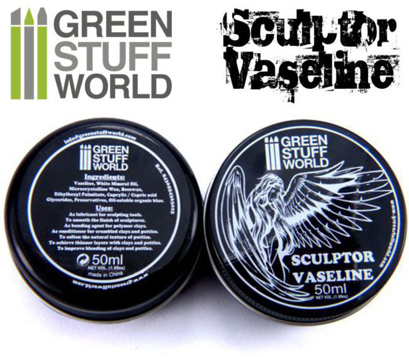 Sculptor VASELINE Blue Petroleum Jelly for Scultors Sculpting | Etsy