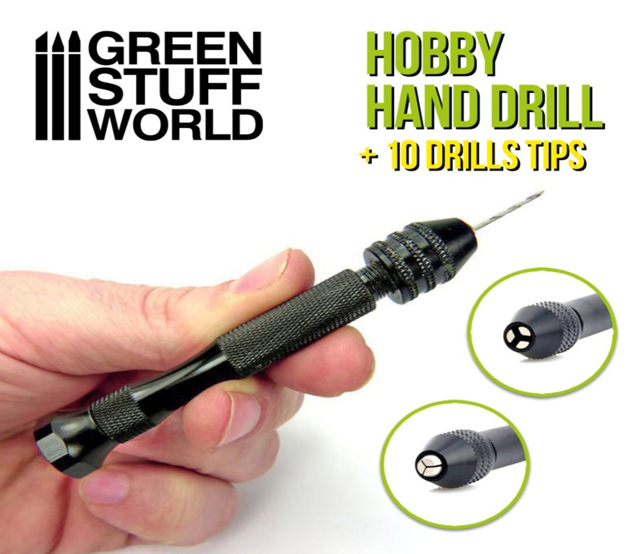 Hobby Hand Drill BLACK Color With 10 Bits in 1 Mm - Etsy