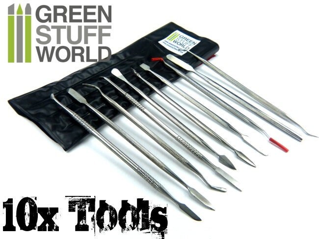 Sculpting Tools 10 Pcs Wax Carvers Green Stuff Carver - Etsy