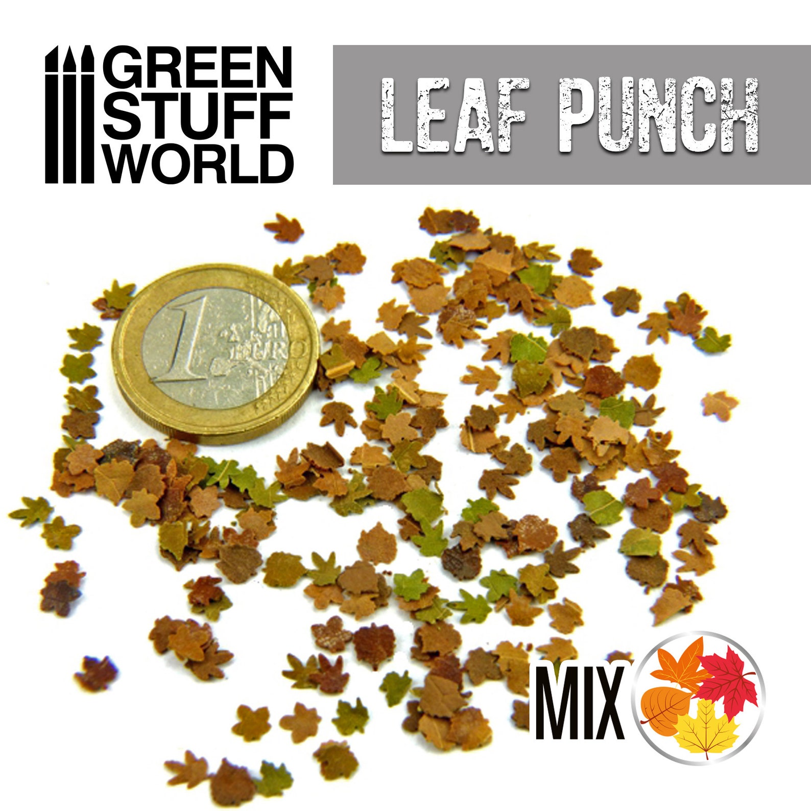 Miniature Leaf Punch GREY Leave Maker Perfect Leaves for Your Scenery ...