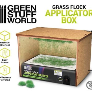 Grass Flock Applicator Box - Static Grass Applicator Compatible With WH ...