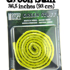 Green Stuff Putty 36'5 Inches (92cm) - Modeller Epoxy Putty ...