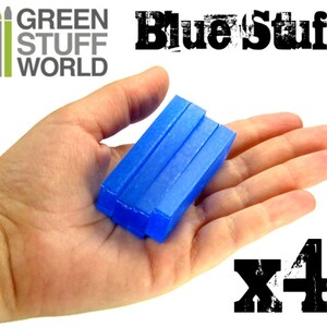 Blue Stuff 4 Bars Make Instant Moulds With Water - Etsy Australia