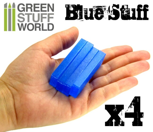 Blue Stuff 4 Bars Make Instant Moulds With Water - Etsy