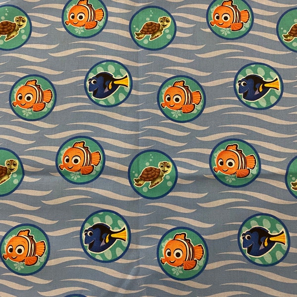 Finding Nemo Fabric - Etsy