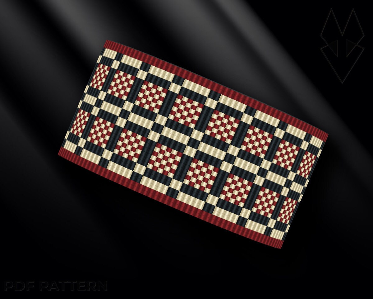 Loom Bracelet Pattern, Loom Pattern, Miyuki Delica Pattern, Loom ...