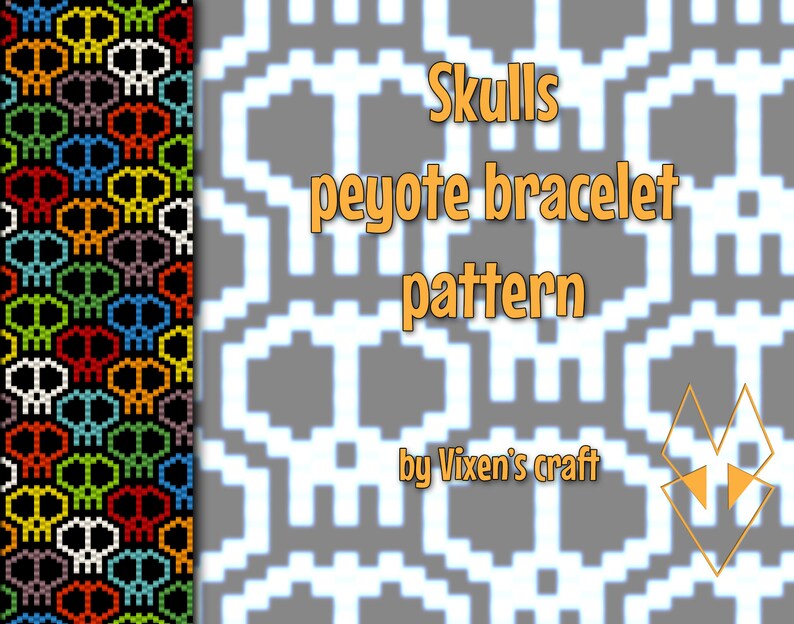 Peyote Bracelet Pattern, Even Count Peyote Pattern, Peyote Stitch, Toho ... Peyote Bracelet Pattern, Even Count Peyote Pattern, Peyote Stitch, Toho ...