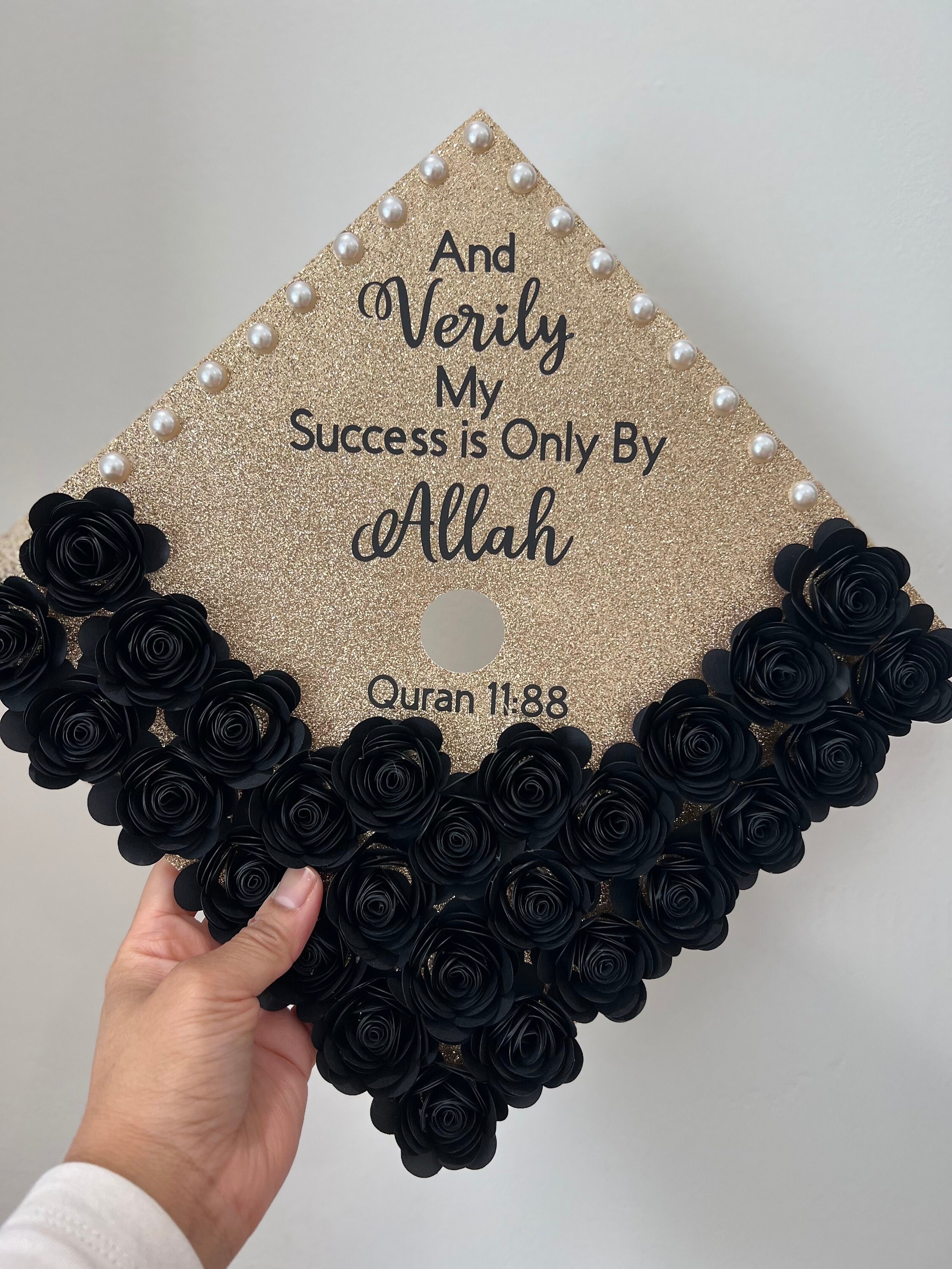 Bismillah Graduation Cap Topper Allah Akbar Graduation Cap Paper ...