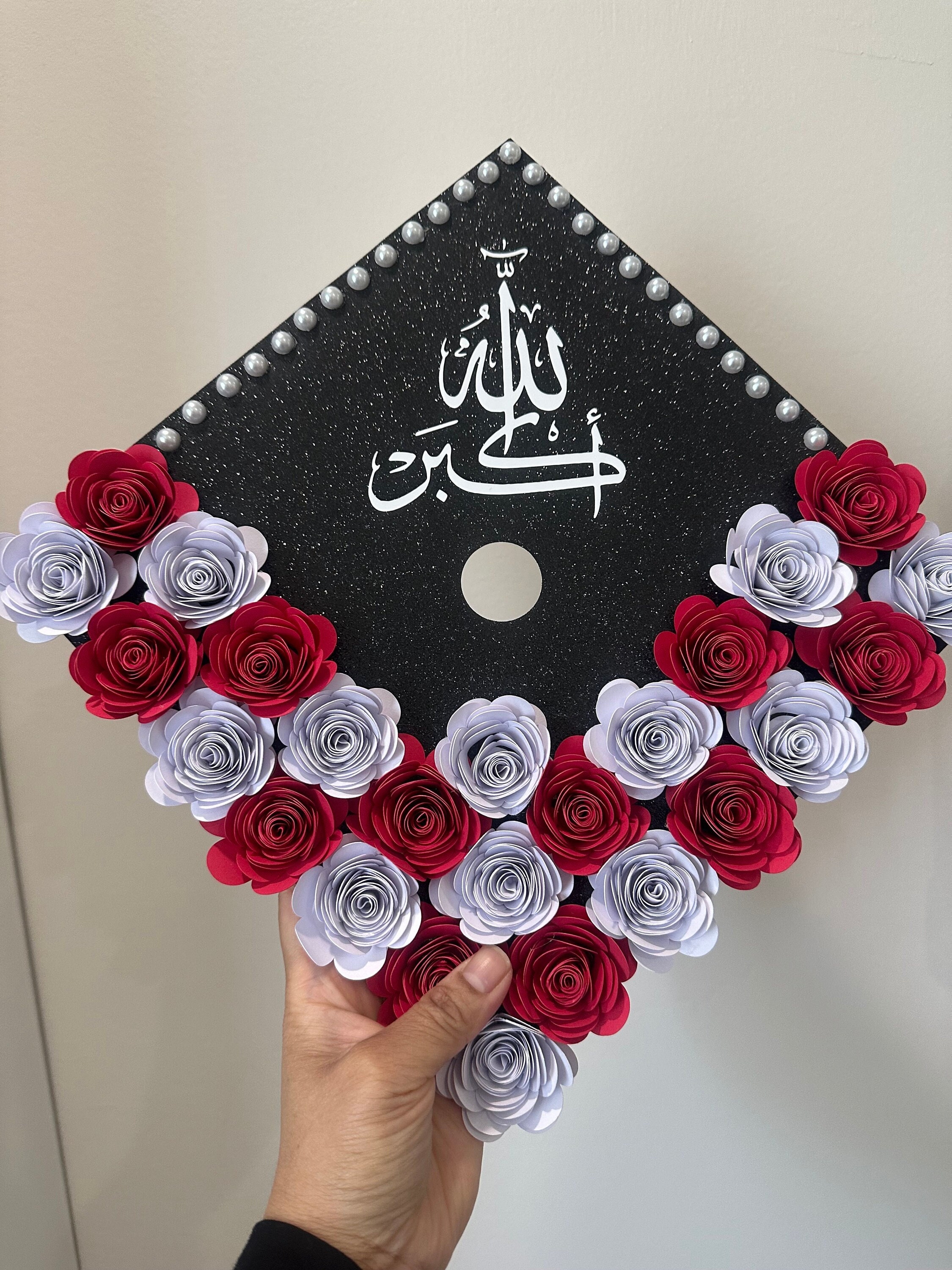 Bismillah Graduation Cap Topper Allah Akbar Graduation Cap Paper ...