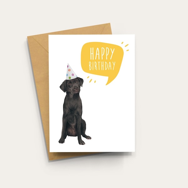 Black Lab Birthday - Etsy